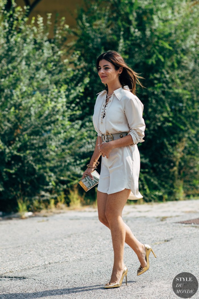 Milan SS 2019 Street Style: Julia Restoin Roitfeld - STYLE DU MONDE ...