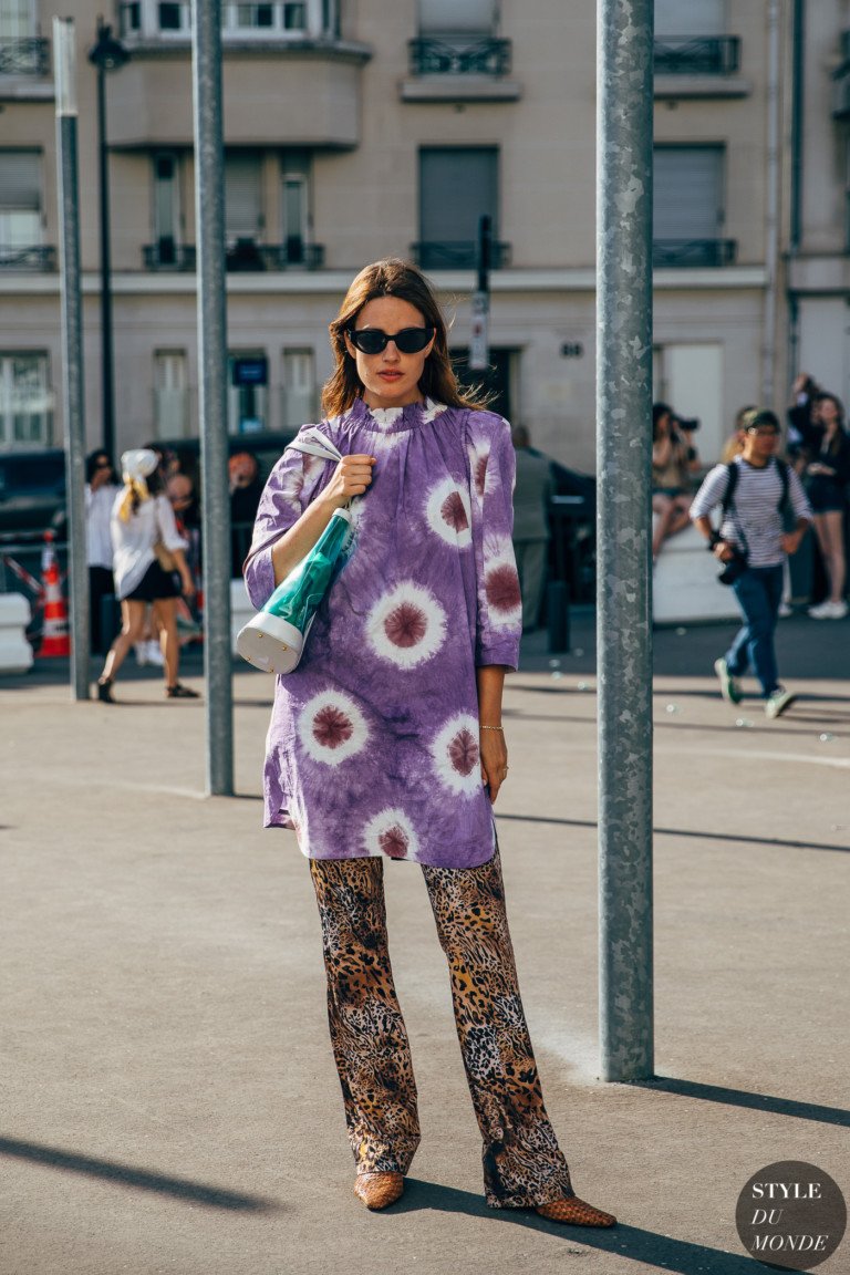 Haute Couture Fall 2019 Street Style: Ana Kras - STYLE DU MONDE | Fashion Reportage Photography ...