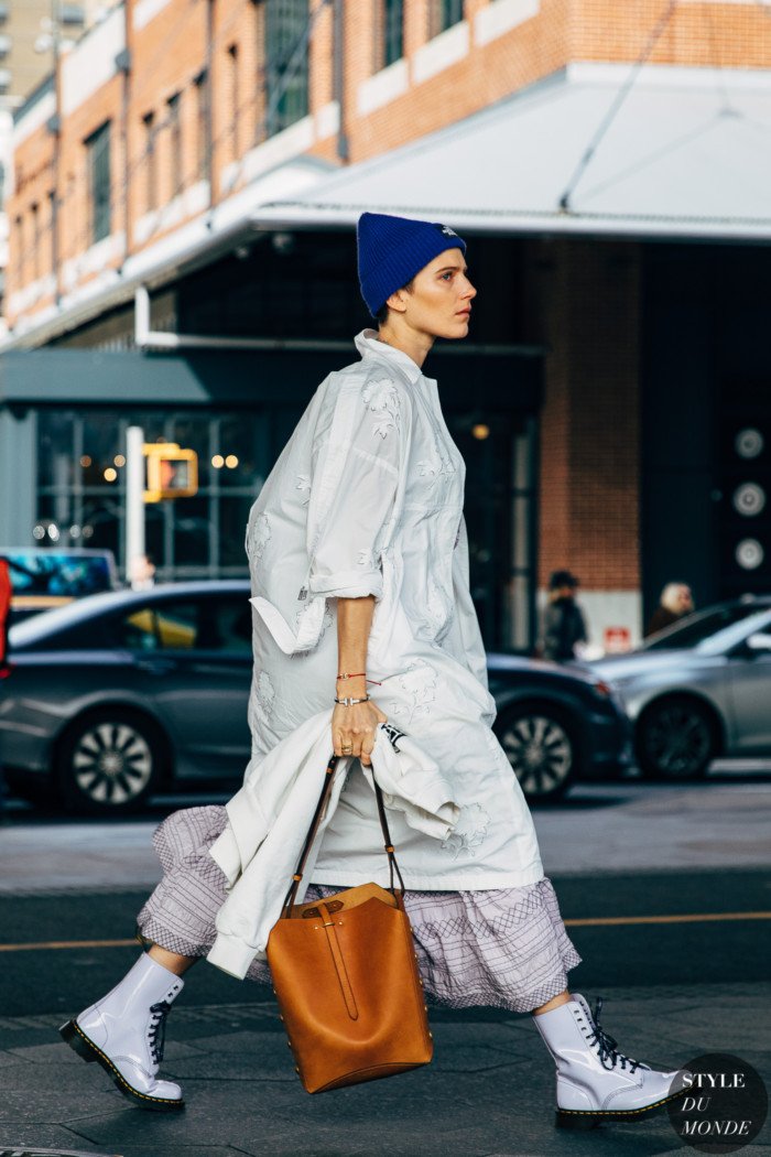 New York FW 2019 Street Style: Dree Hemingway - STYLE DU MONDE ...