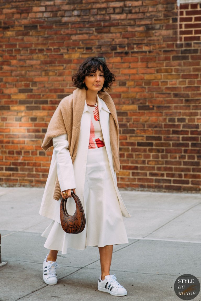 New York Fall 2020 Street Style: Lauren Caruso and Alyssa Coscarelli ...